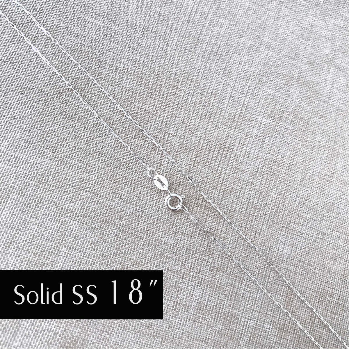 18" - 925 India Sterling Silver Chain - Super Fine - 18 Inch - Wholesa ...